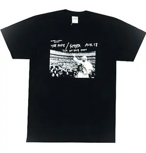 Supreme Antihero Pope Tee Shirt - Black