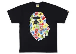 BAPE X Uno Ape Head Tee Shirt - Black