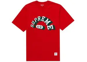 Supreme Alpha Omega Short Sleeve Top - Red