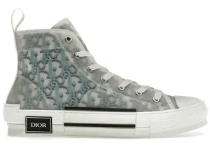 Dior B23 High-top Oblique Pixel Sneakers - White/blue/black