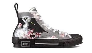 Dior B23 High Canvas Sorayama Robot Sneakers