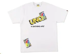 A BATHING APE X Uno Tee Shirt - White