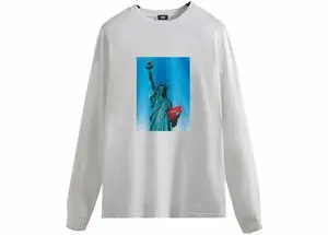 Kith Lady Liberty In Love Long Sleeve Tee Shirt
