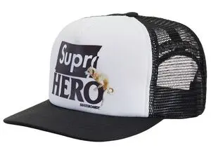 Supreme Antihero Mesh Back 5-panel Cap - Black