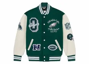 OVO X Nfl Philadelphia Eagles Varsity Jacket