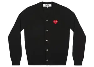Play Comme Des Garcon Long Sleeve Cardigans For Men