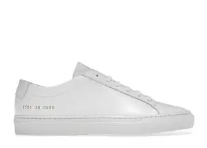Common Projects Gold Tone Shoes For Men