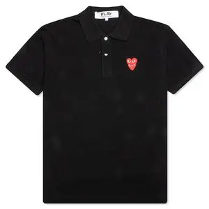 Play Comme Des Garcon Polo T-shirts For Women