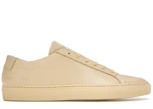 COMMON PROJECTS Original Achilles Leather Sneakers - Yellow