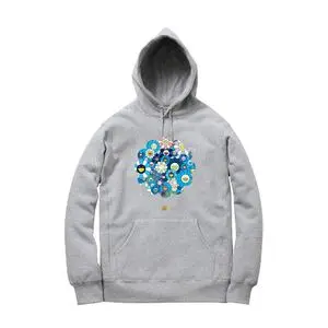 TAKASHI MURAKAMI Printed Silhouette Hoodie