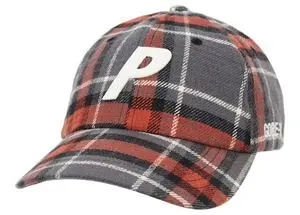 PALACE Gore-tex Plaid 6-panel Cap - Grey Check