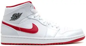 JORDAN 1 Retro High-top Sneakers - White/black/gym Red