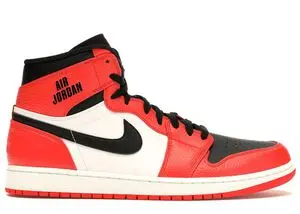 JORDAN 1 Retro Rare Air Sneakers - Max Orange/white/black