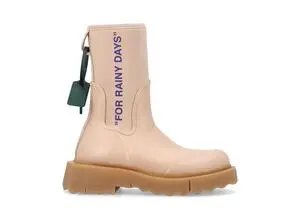 Off-White Rain Boots - Rose