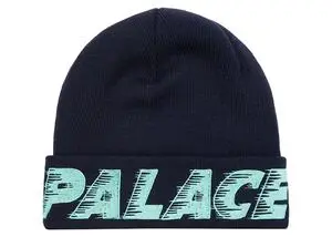 PALACE Fast Beanie - Navy Blue