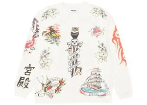 PALACE Inky Longsleeve - White