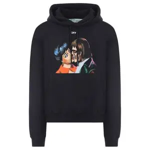 Off-White Graphic Print Hoodie