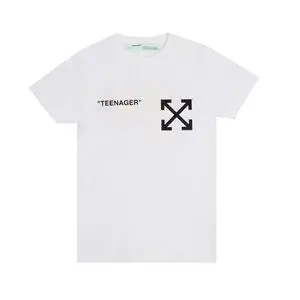 Off-White Off Flamed Bart T-shirt - White