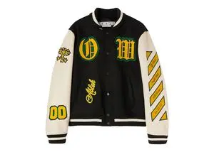 Off-white Leather Jackets For Men