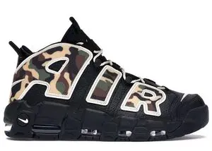 Nike Air More Uptempo 96 Camo Sneakers