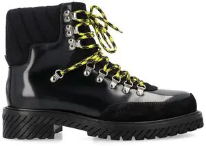 Off-White Gstaad Lace-up Boots - Black