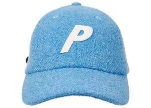 PALACE Harris Tweed 6panel Cap - Light Blue