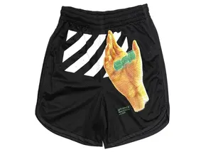 Off-White Hand Logo Mesh Shorts