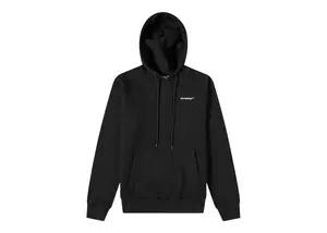 Off-White Helvetica Slim Hoodie - Black