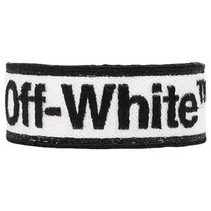 Off-White Knot Bracelet - White/black