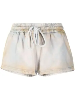 Off-White Laundry Drawstring Shorts - Light Beige