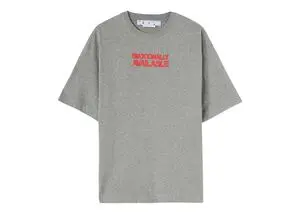 Off-White Emotion Arrow Over Skate Short Sleeve Tee Shirt
