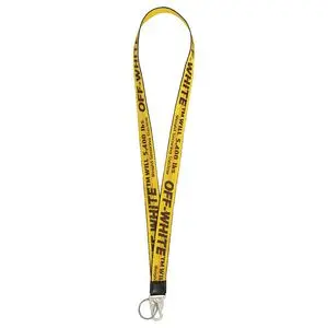 Off-White Industrial Neck Keychain - Yellow/black