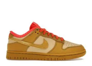 Nike Dunk Low - Sesame/bronzine/picante Red