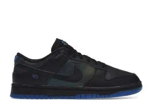 Nike Dunk Low Sneakers - Black/royal Iridescent
