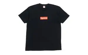 Supreme 20th Anniversary Box Logo Tee Shirt - Black