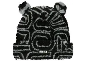 PALACE Joyrex Fleece Ears Beanie - Black