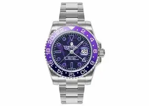 A BATHING APE Type 2 Bapex Camo Watch - Purple