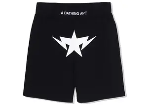 A BATHING APE Twinsta Sweat Shorts Black