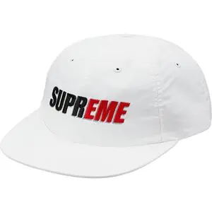 Supreme 2tone Nylon 6-panel Cap - White