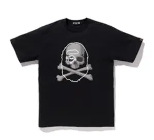 A BATHING APE Vs Mastermind Tee Shirt - Black