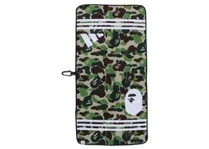 A BATHING APE X Adidas Golf Abc Camo Towel - Green