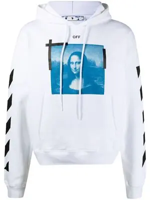Off-White Mona Lisa Hoodie - White/black