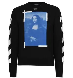 Off-White Mona Lisa Sweatshirt - Black