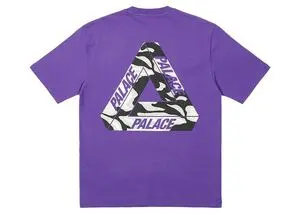 PALACE Jungle Camo Triferg T-shirt Regal Purple