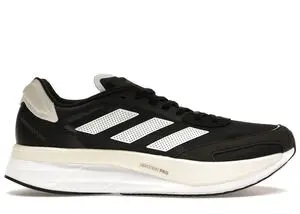Adidas Adizero Boston Sneakers - Core Black/cloud White/gold Metallic