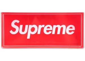 Supreme Acrylic Lucite Box - Red
