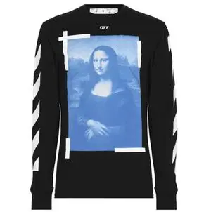Off-White Mona Lisa Longsleeve T-shirt - Black