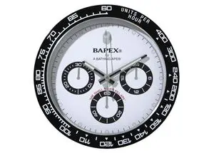 A BATHING APE Type 4 X Wall Clock