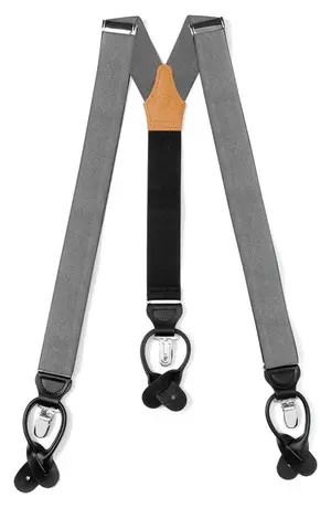 CUFFLINKS, INC. Suspenders - Gray