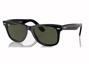 Ray-ban Wayfarer Sunglasses - Black/green (rb2140)